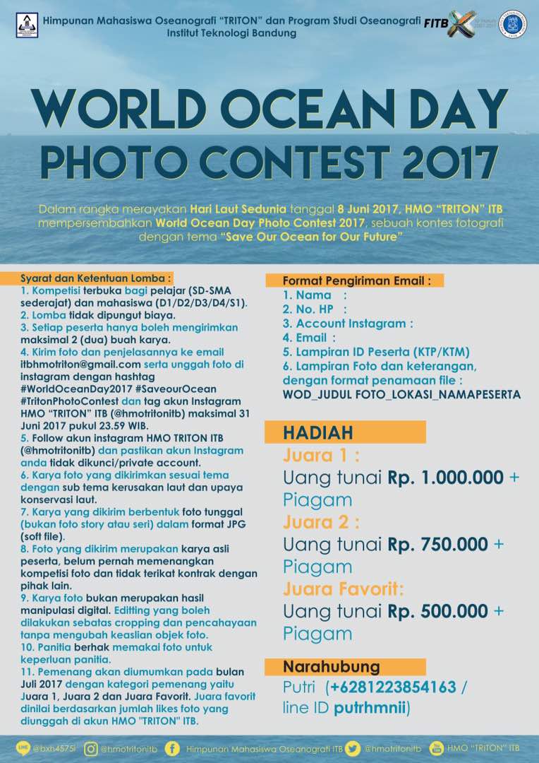 World Ocean Day 2017 – FITB